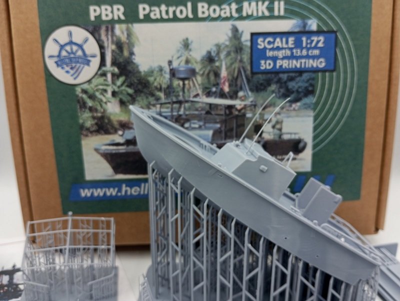 PBR PATROL BOAT RIVER MK II 1/144 - Hellenic Ship Model - Premium 3D ...