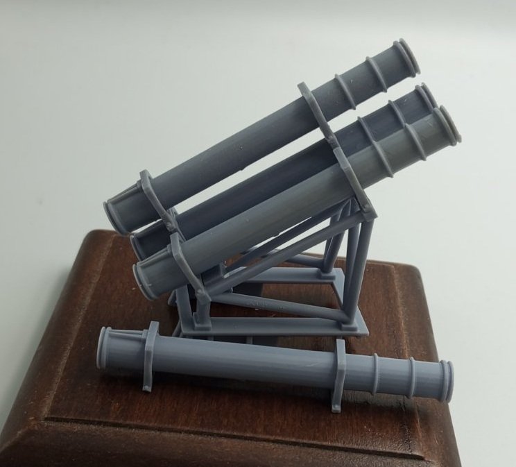 Harpoon Missile Launching System1/200 (2 pieces) - Hellenic Ship Model ...